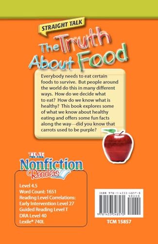 Straight Talk: The Truth About Food (TIME FOR KIDS® Nonfiction Readers)