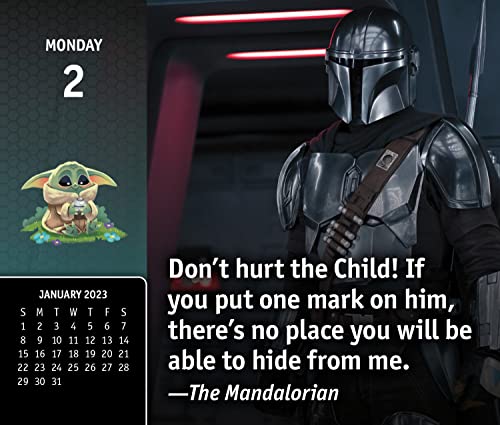 2023 Star Wars: The Mandalorian - The Child Day-at-a-Time Box Calendar