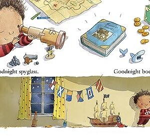 Goodnight Pirate: A Bedtime Baby Sleep Book for Fans of Buried Treasure! Perfect Christmas Gift, Holiday Stocking Stuffer (Goodnight Series)