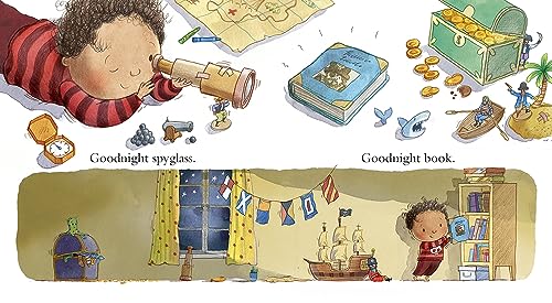 Goodnight Pirate: A Bedtime Baby Sleep Book for Fans of Buried Treasure! Perfect Christmas Gift, Holiday Stocking Stuffer (Goodnight Series)