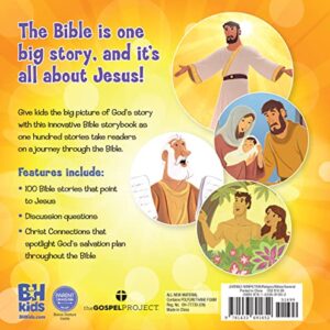 It's All About Jesus Bible Storybook, Padded Hardcover: 100 Bible Stories (One Big Story)