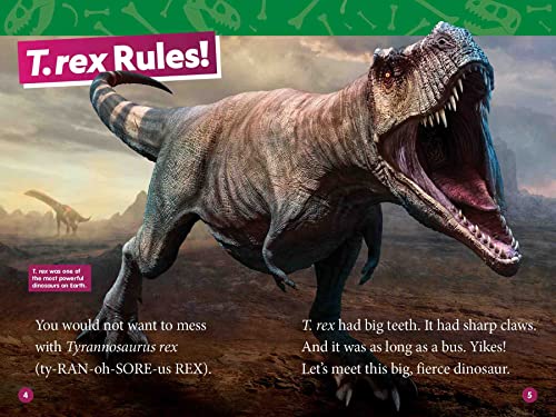 T. rex (National Geographic Kids Readers, Level 1)