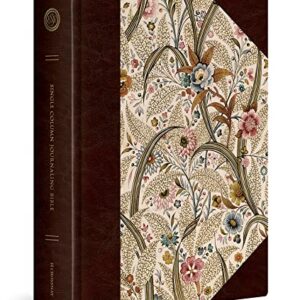 ESV Single Column Journaling Bible, Large Print (Summer Garden)