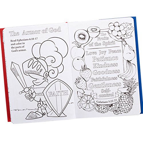 My Own Keepsake Bible: A Kids Bible Storybook to Color