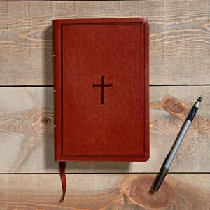 CSB Super Giant Print Reference Bible, Brown LeatherTouch