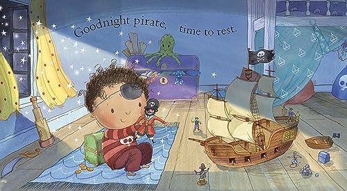 Goodnight Pirate: A Bedtime Baby Sleep Book for Fans of Buried Treasure! Perfect Christmas Gift, Holiday Stocking Stuffer (Goodnight Series)