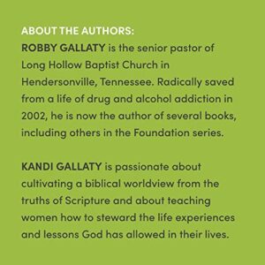 Foundations: A 260-Day Bible Reading Plan for Busy Believers (Journal) by Robby Gallaty (2015-11-01)