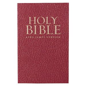 kjv holy bible, gift and award bible - softcover, king james version, burgundy (kjv gift award editions)