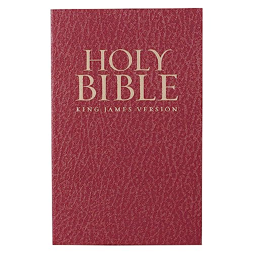 KJV Holy Bible, Gift and Award Bible - Softcover, King James Version, Burgundy (KJV Gift Award Editions)