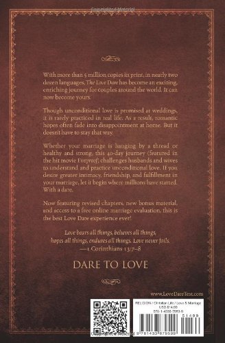 The Love Dare: Now with Free Online Marriage Evaluation