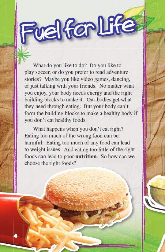 Straight Talk: The Truth About Food (TIME FOR KIDS® Nonfiction Readers)