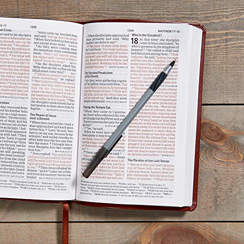 CSB Super Giant Print Reference Bible, Brown LeatherTouch