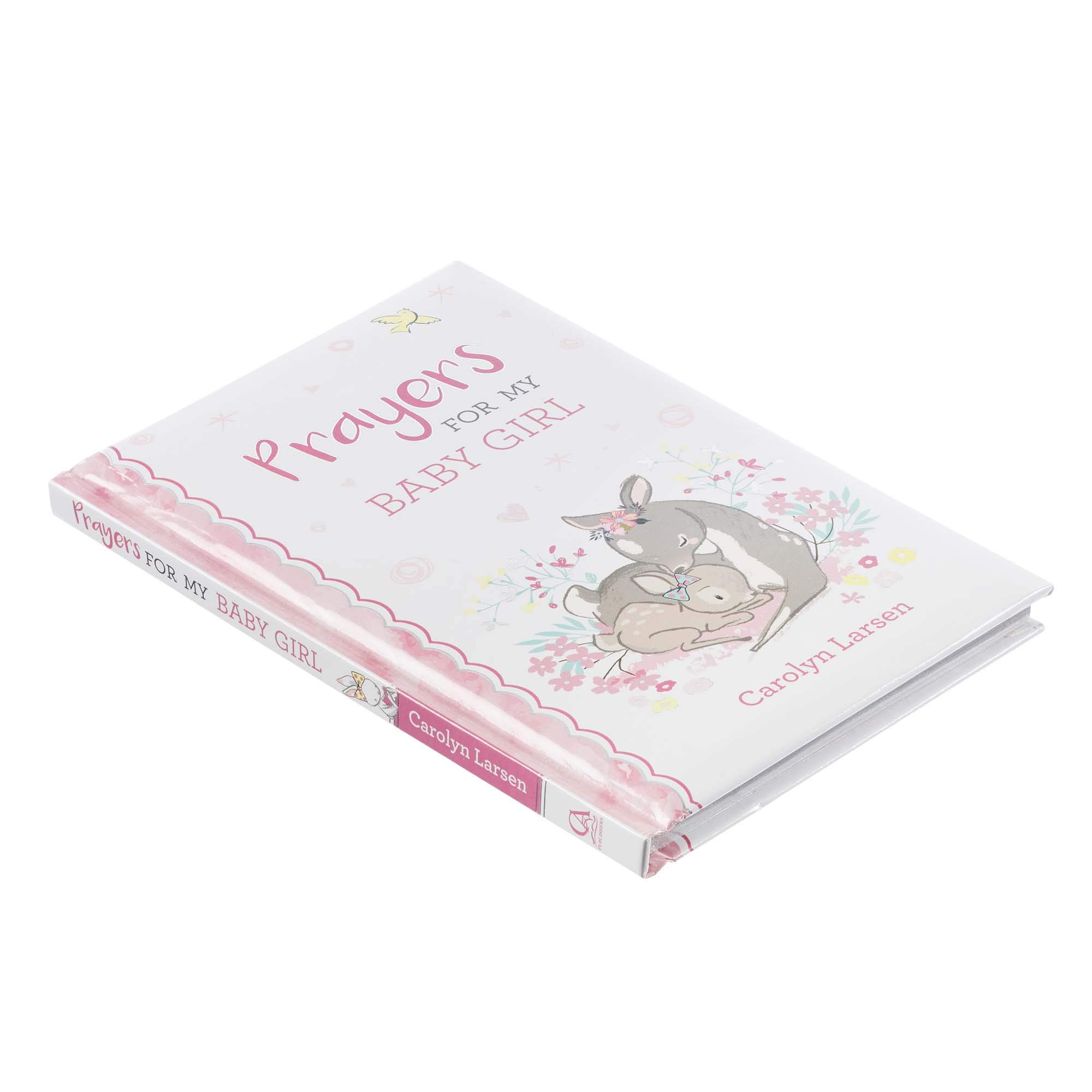 Prayers For My Baby Girl - 40 Prayers with Scripture Padded Hardcover Gift Book For Moms w/Gilt-Edge Pages