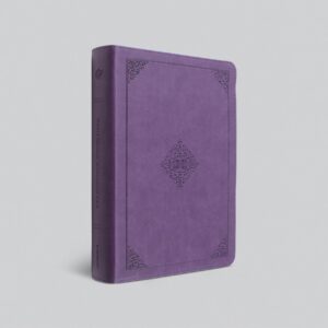 ESV Single Column Journaling Bible, Large Print (TruTone, Lavender, Ornament Design)