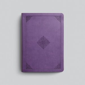 ESV Single Column Journaling Bible, Large Print (TruTone, Lavender, Ornament Design)