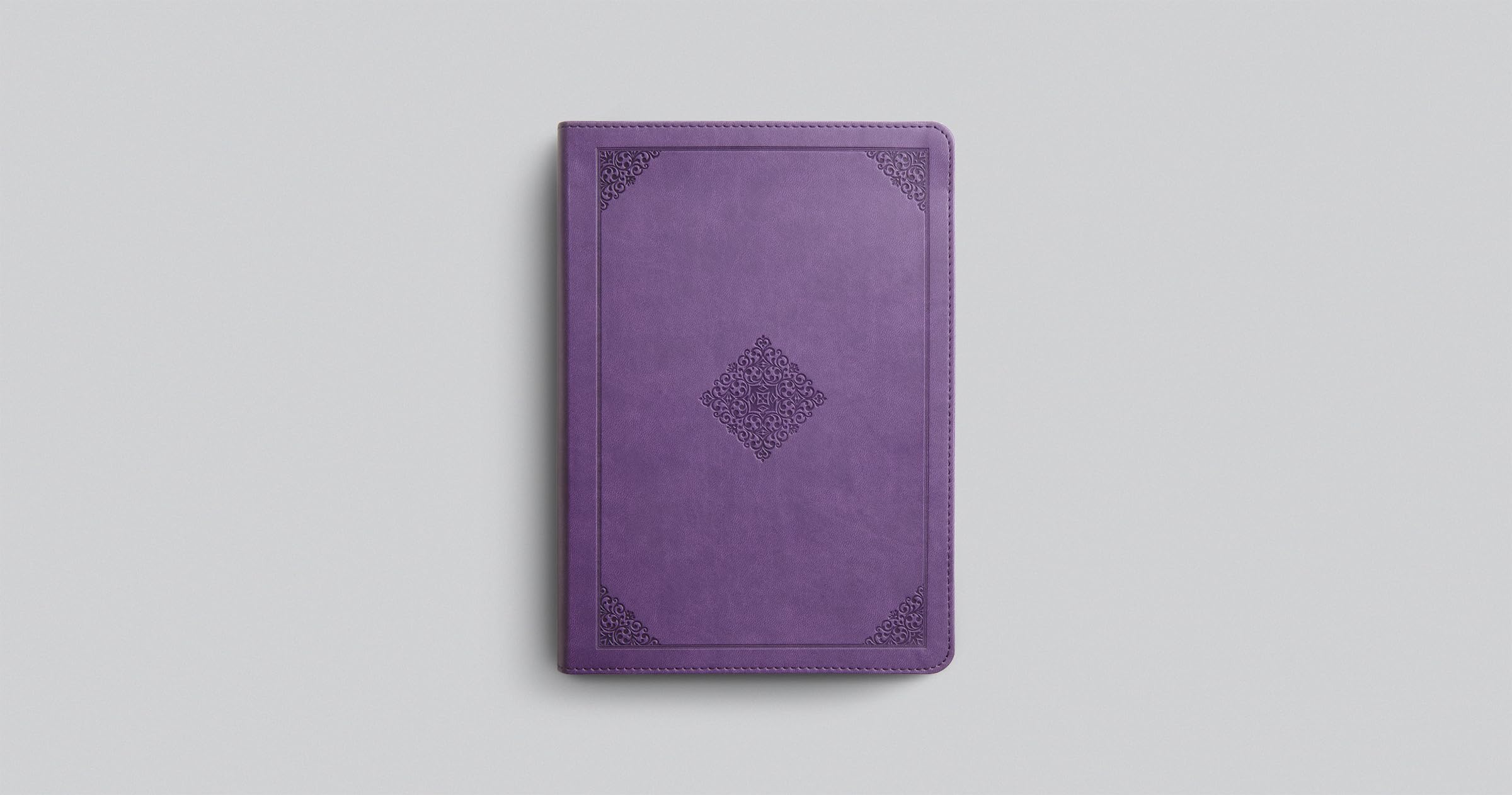 ESV Single Column Journaling Bible, Large Print (TruTone, Lavender, Ornament Design)