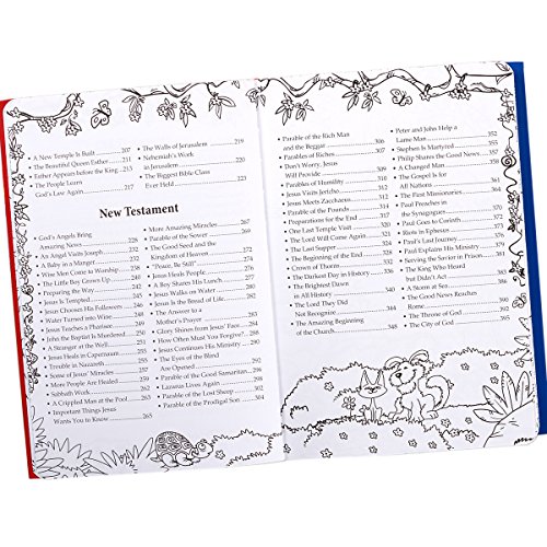 My Own Keepsake Bible: A Kids Bible Storybook to Color