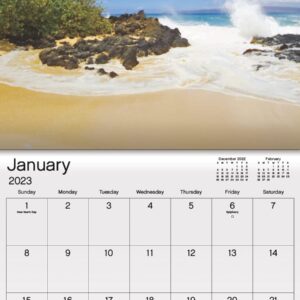 2023 Beaches Mini Wall Calendar