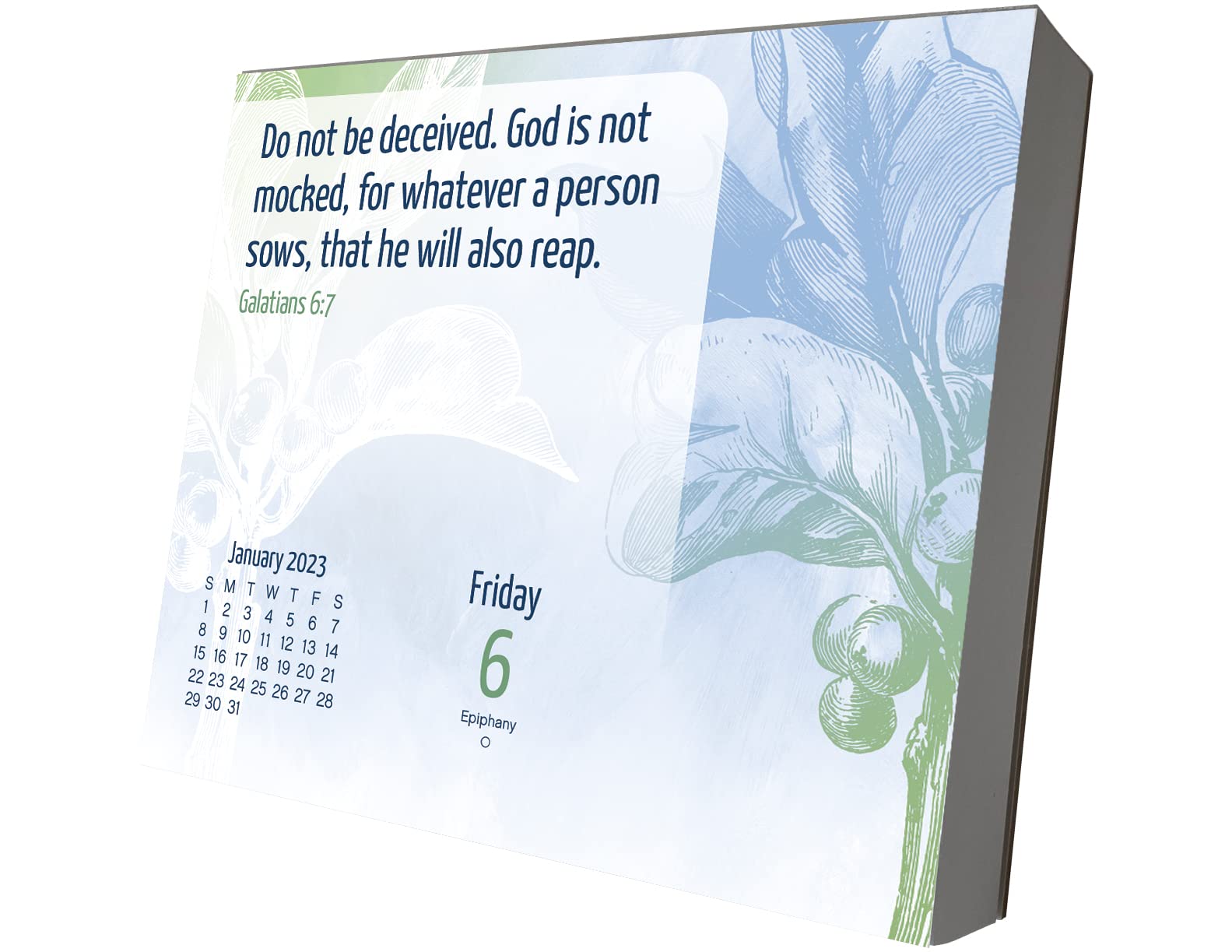 2023 Bible Verses Day-at-a-Time Box Calendar