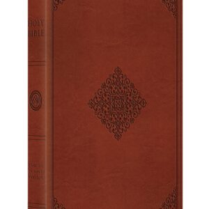 ESV Large Print Value Thinline Bible (TruTone, Tan, Ornament Design)