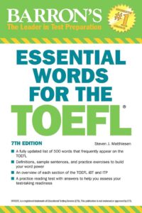 essential words for the toefl (barron's test prep)