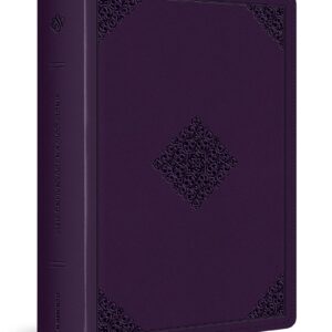 ESV Single Column Journaling Bible, Large Print (TruTone, Lavender, Ornament Design)