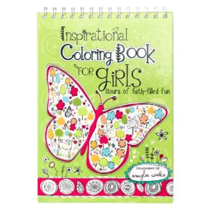 inspirational coloring book for girls: hours of faith-filled fun