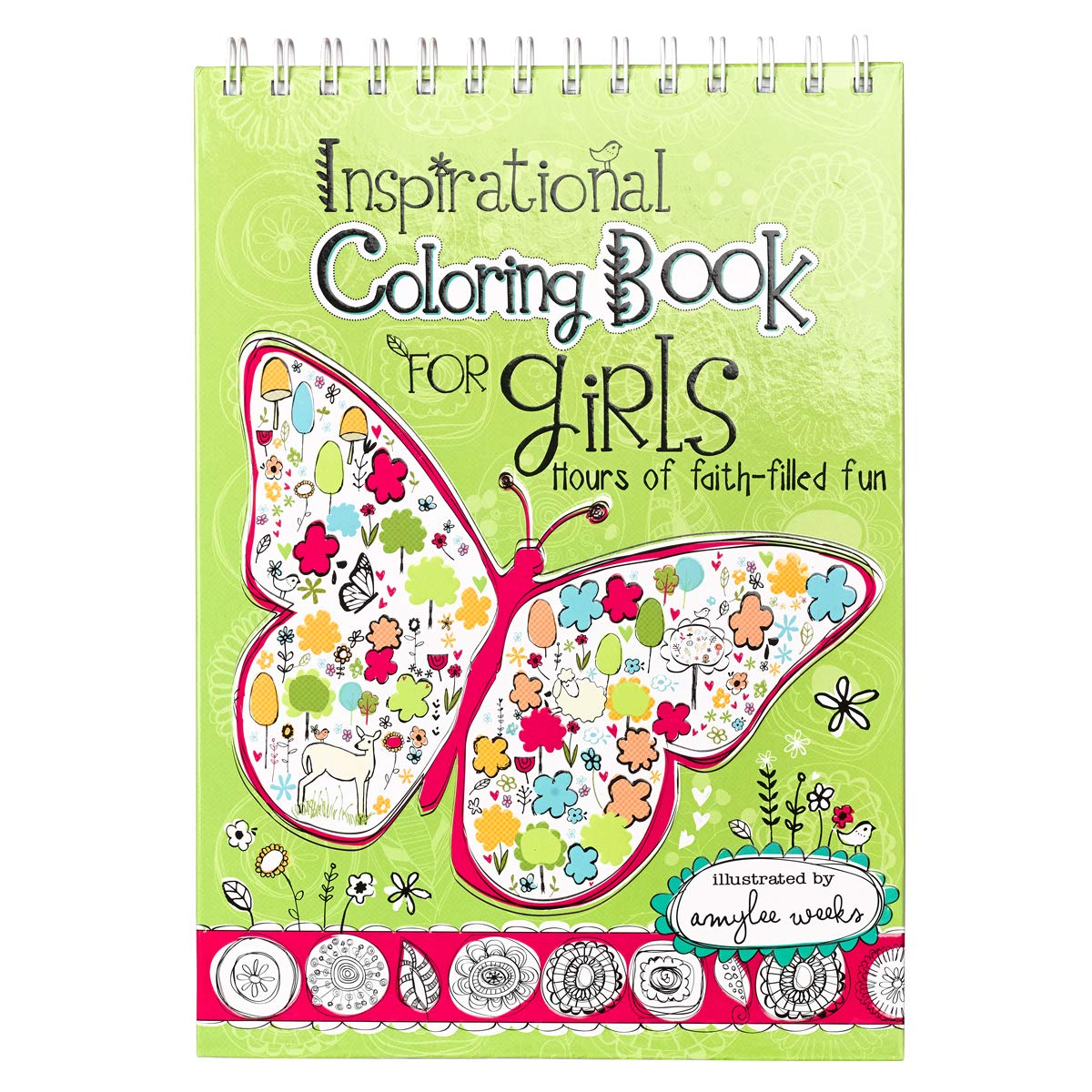 Inspirational Coloring Book for Girls: Hours of Faith-Filled Fun