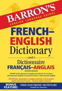 french-english dictionary (barron's bilingual dictionaries)