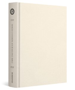 esv single column journaling bible (customizable cover)