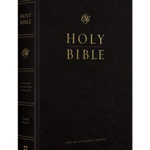 ESV Pew and Worship Bible, Large Print (Black)