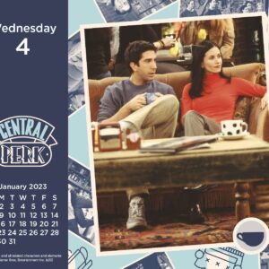 2023 Friends Day-at-a-Time Box Calendar