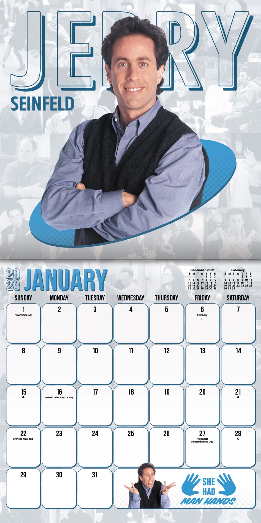 2023 Seinfeld Wall Calendar