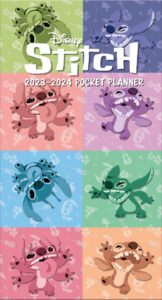 2023-2024 disney lilo & stitch pocket planner