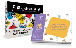 2023 friends day-at-a-time box calendar