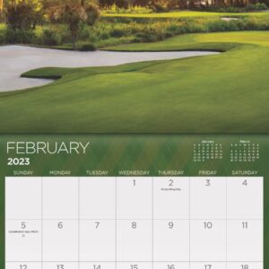 2023 Sports Illustrated Golf Courses Wall Calendar