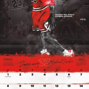 2023 Michael Jordan Wall Calendar