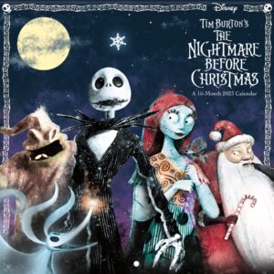 2023 disney the nightmare before christmas wall calendar