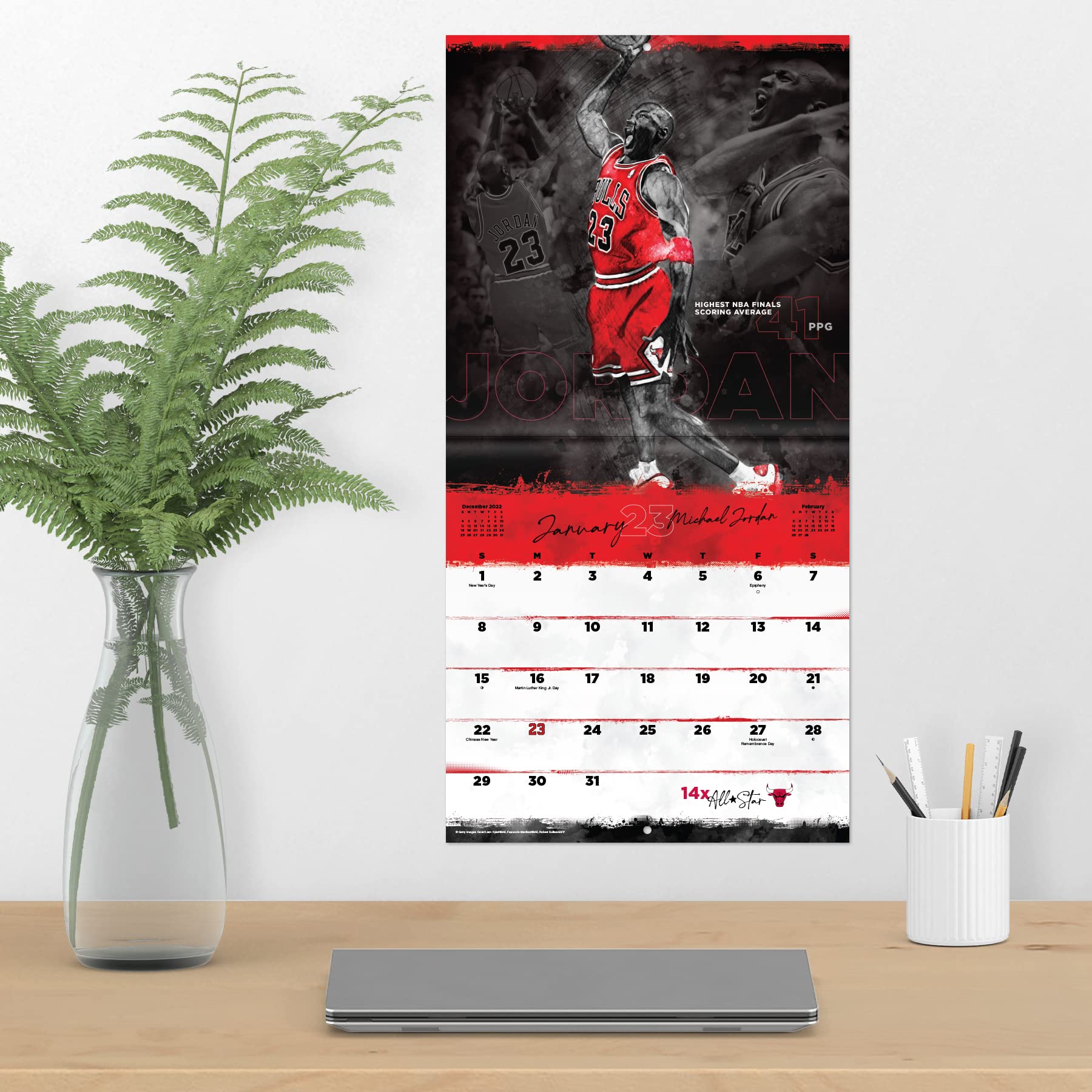 2023 Michael Jordan Wall Calendar