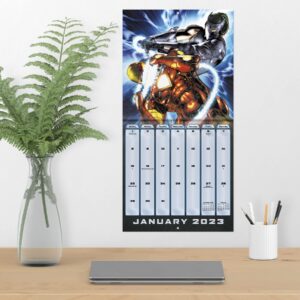 2023 Marvel Heroes vs. Villains Wall Calendar