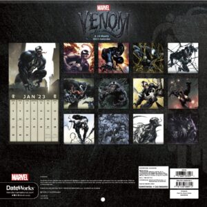 2023 Marvel Venom Wall Calendar