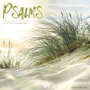 2023 psalms mini wall calendar