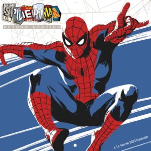 2023 marvel spider-man wall calendar