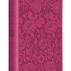 ESV Large Print Compact Bible(8 pt Lexicon type Print) (TruTone, Berry, Floral Design)