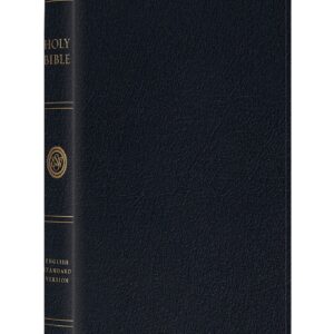 ESV Large Print Thinline Reference Bible (Black)