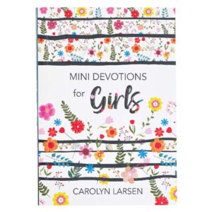 mini devotions for girls - 180 short and inspirational devotions to encourage, softcover gift book for tweens