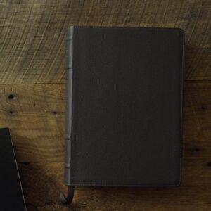 ESV Study Bible, Large Print (Buffalo Leather, Deep Brown)