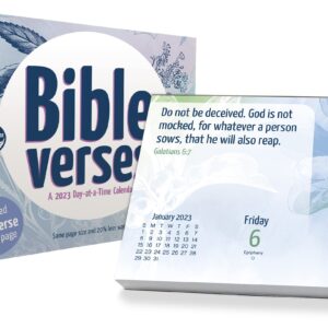 2023 Bible Verses Day-at-a-Time Box Calendar