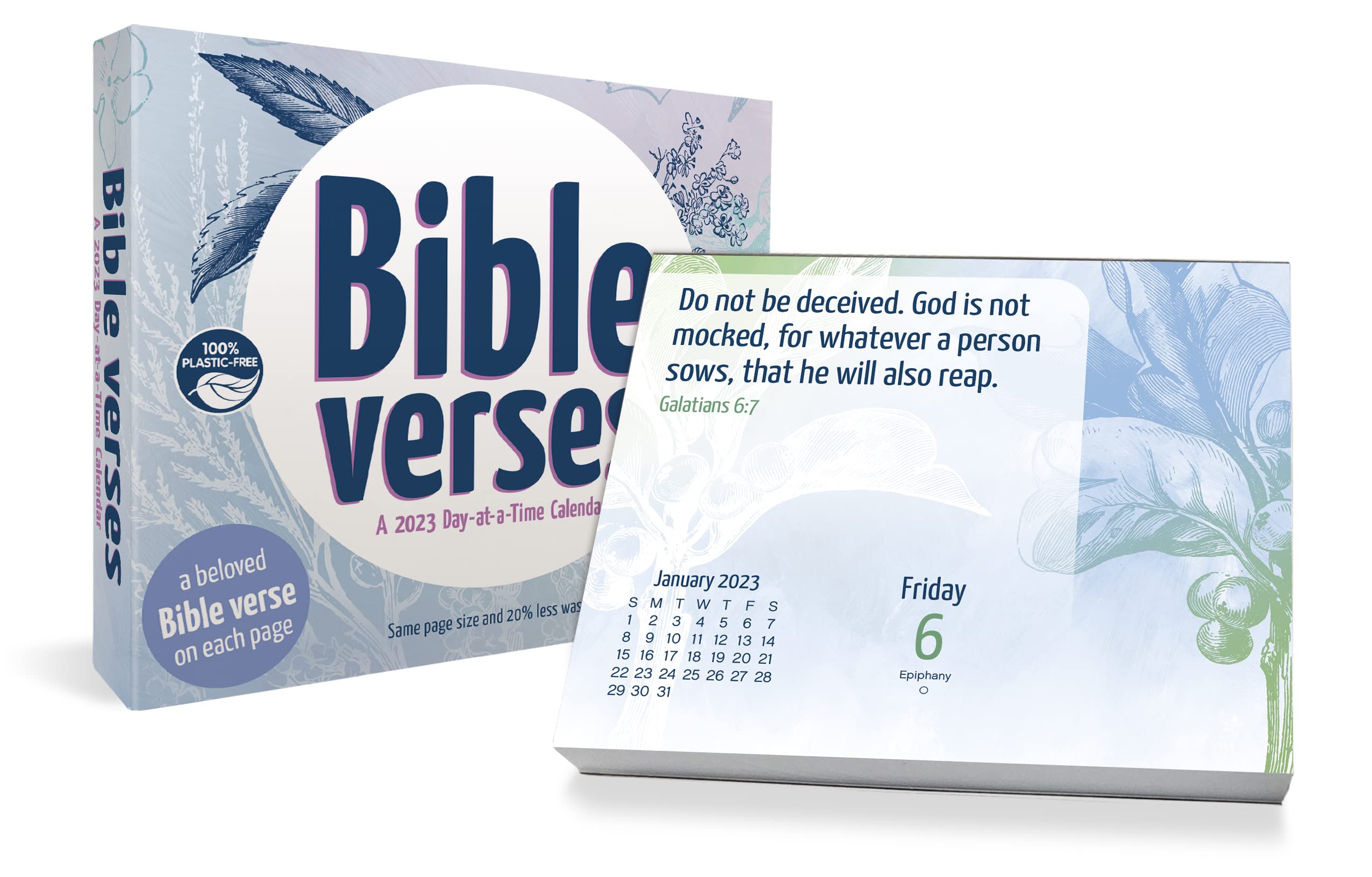 2023 Bible Verses Day-at-a-Time Box Calendar