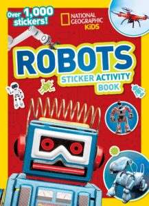 national geographic kids robots sticker activity book